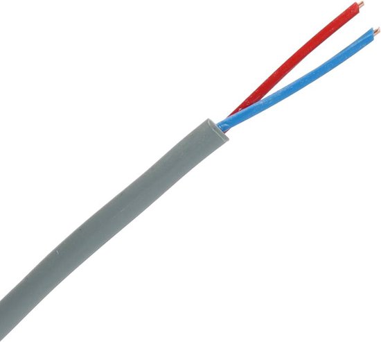 Signaalkabel 2x0,8 mm - rol van 100 meter (HHCC800020) | bol.com