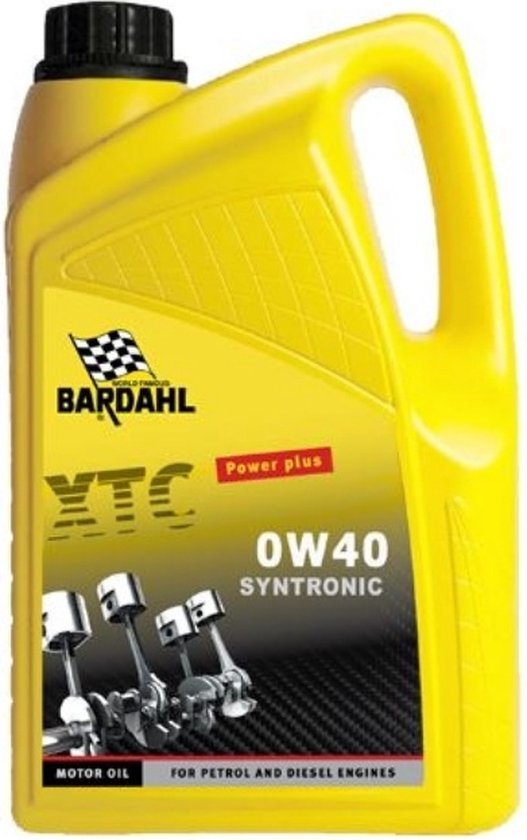 Bardahl XTC 0W40 Syntronic 5 LTR | bol