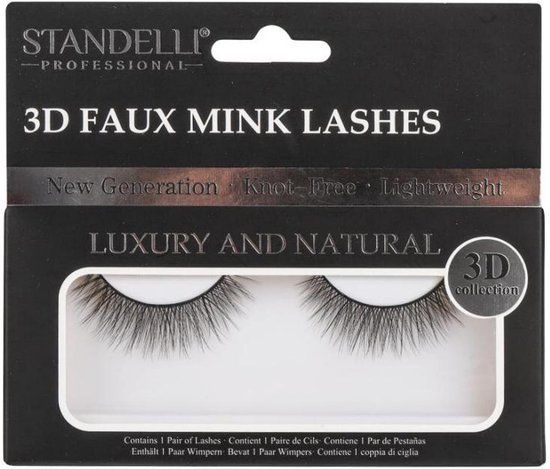 Standelli Professional | 3D Faux Mink Lashes 074 | Luxury and Narural | Nepwimpers... | bol