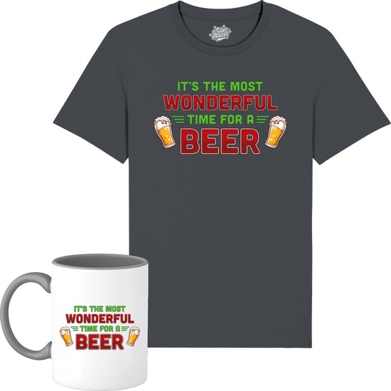 Its the most wonderful time - Foute Bier Kersttrui Kerstcadeau - Dames ...