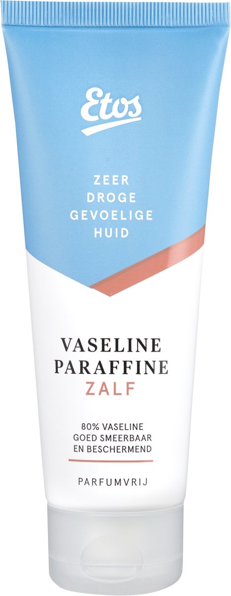 Etos Vaseline Paraffine Zalf - Parfumvrij - 100 gram | bol