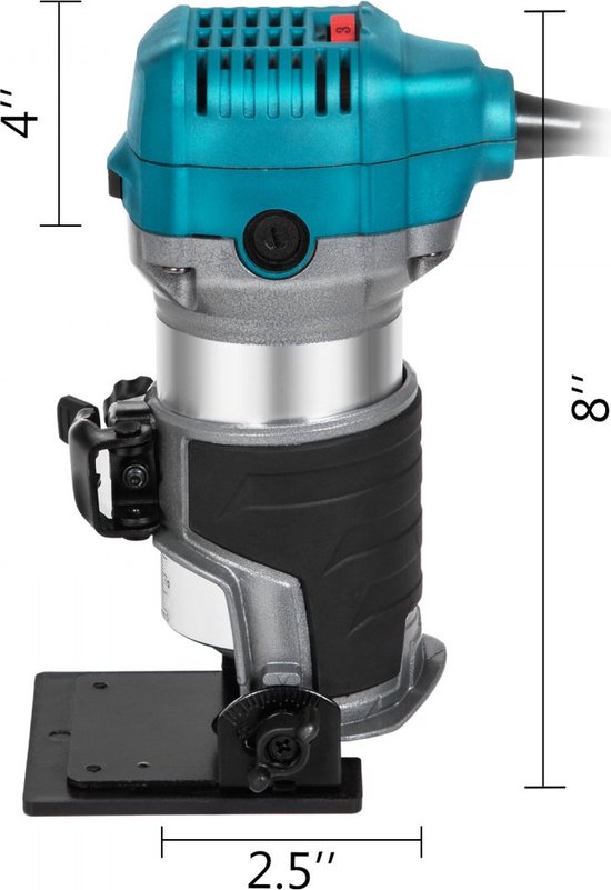 compacte router met 2 basissen variabele snelheid duurzaamheid groot ...