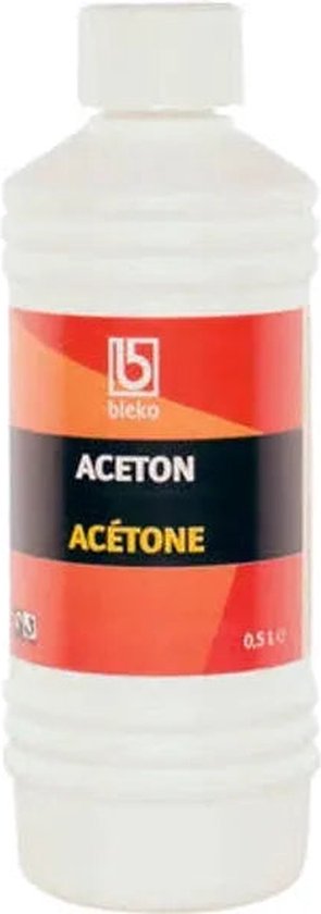 Aceton bleko oplosmiddel 500ml - 8 stuks | bol.com