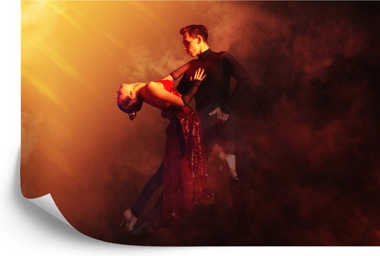 Fotobehang Paar Tango Dansen | bol