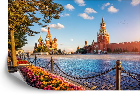 Fotobehang Zomeravond Op Het Rode Plein | bol