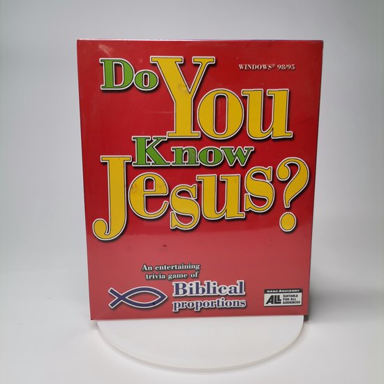 Vintage Collector Pc Game Do You Know Jesus. | Games | bol