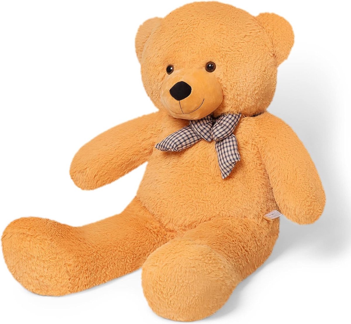 Grote Knuffelbeer XXL - Grote Teddybeer Wasbaar 120 cm - Mega Knuffel Kerstcadeau... | bol.com