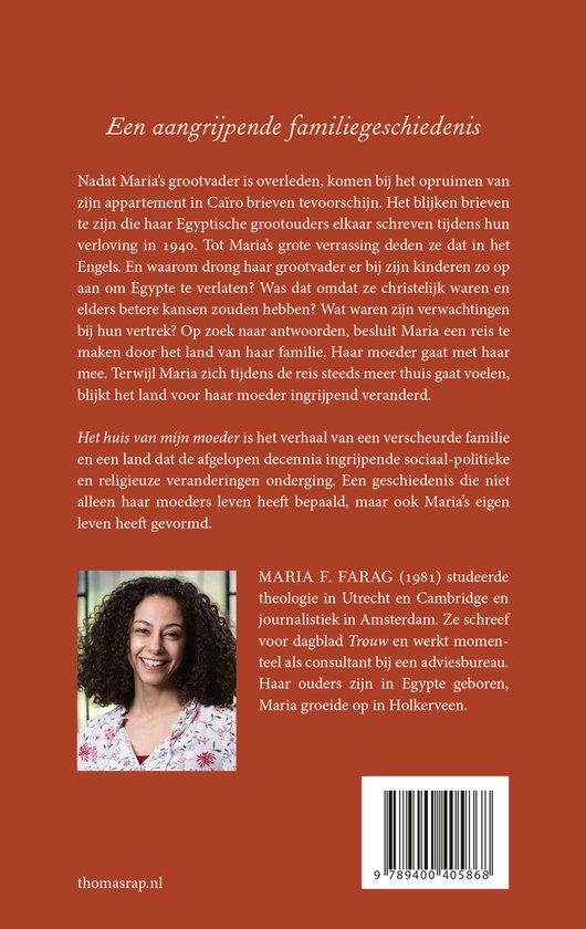 Het huis van mijn moeder, Maria Farag | 9789400405868 | Boeken | bol