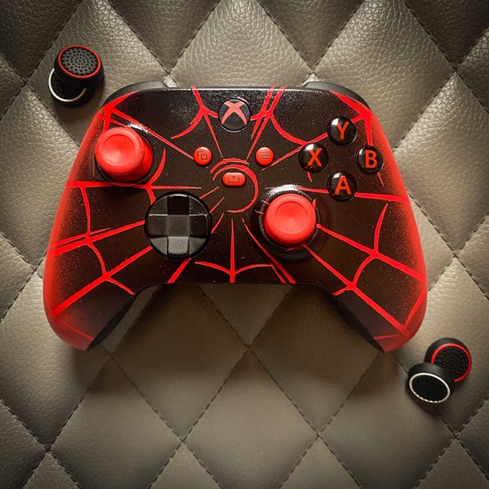 Afslag11 . Custom behuizing geschikt voor de Xbox X/S controller - 'Spider-Man - Miles... | bol