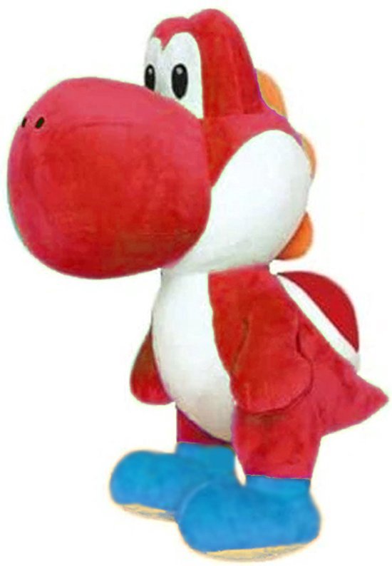 Yoshi Rood – Super Mario Bros Pluche Knuffel 30 cm {Speelgoed knuffels ...