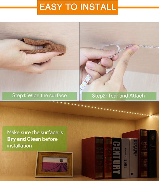 Orion Store - Led Strip - Smart Led strip 2 X 5 Meter Wifi - SMD 5050 ...