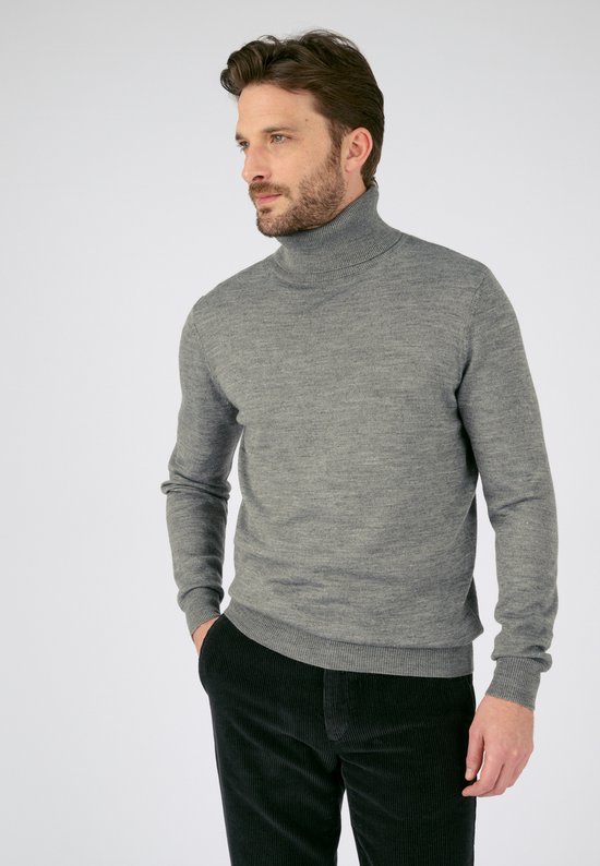 Damart - Coltrui gebreid Thermolactyl - Heren - Grijs - (118-125) XXL | bol