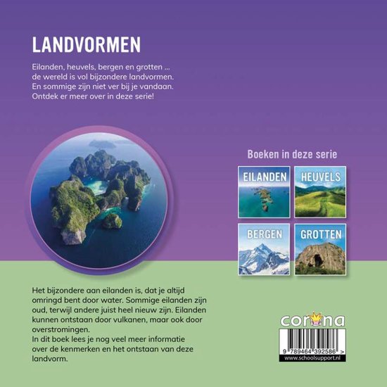 Landvormen - Eilanden | 9789464392586 | Lisa Amstutz | Boeken | bol
