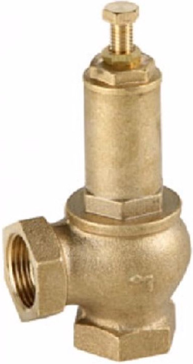 Overdrukventiel messing 3/4" | bol