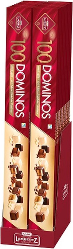 Lambertz Domino 100 stuks - doos van 1,25 kg | bol