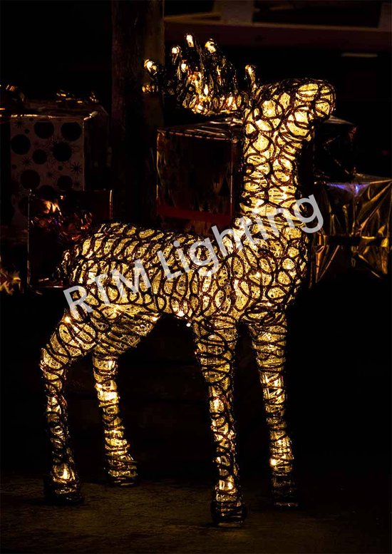 Rendier medium staand "Exclusivo" - 95cm | bol