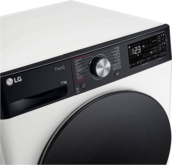 LG wasmachine F4WR7511SYW - 11 kg, AutoDose, TurboWash 360, Steam ...