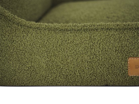 Orthopedische Hondenmand Boucle Groen M 80cm Ook in L&XL - Wasbare hoes ...