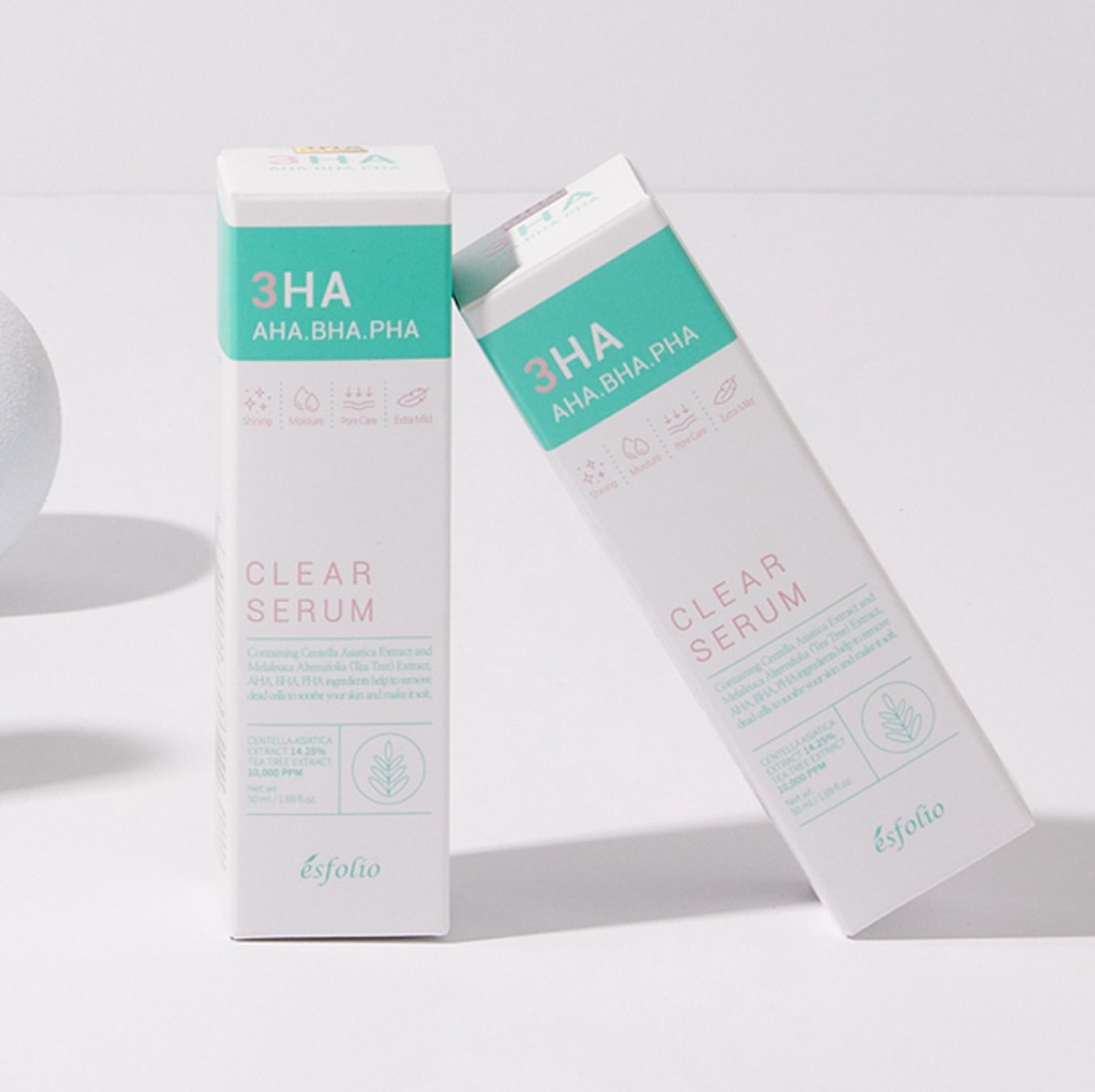 Esfolio 3HA (AHA,BHA,PHA) Clear Vitamin C Cica Serum 50 ml ...