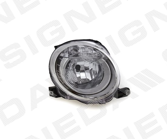 KOPLAMP VOOR FIAT 500 312 2007-2015 51787491 Rechts Met Motor Voor Het ...