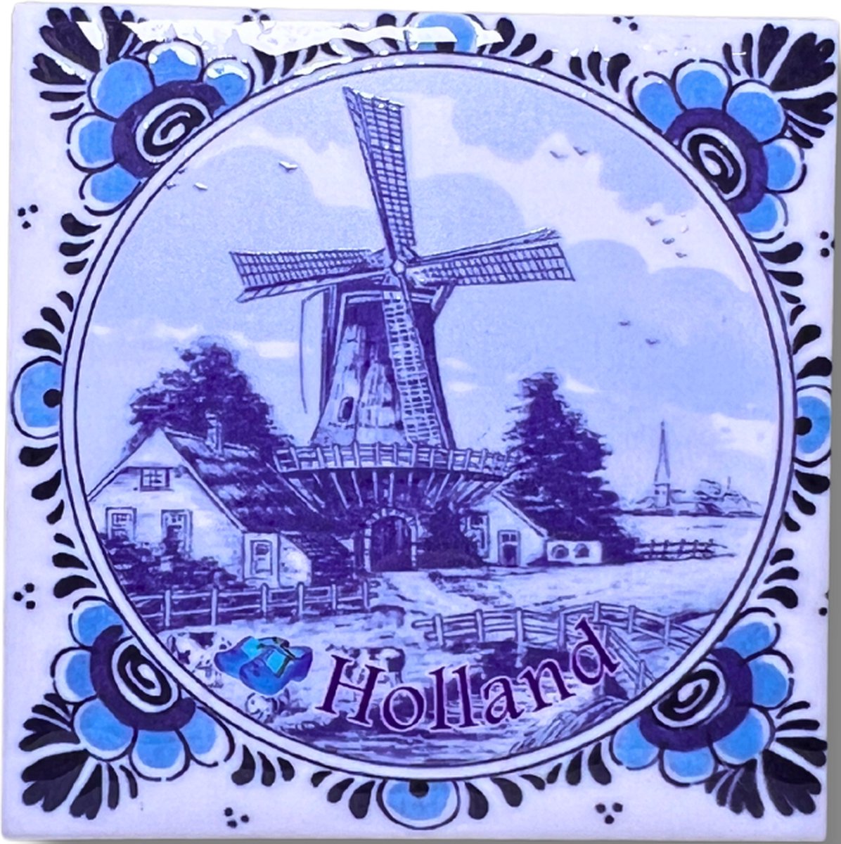 Koelkastmagneten Set: Holland - Vierkante Magneten - Souvenirs - 4 ...