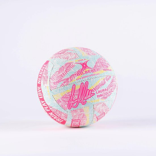 Gilbert Netball Signature Balls - Size 5 - Player Malcolm | bol