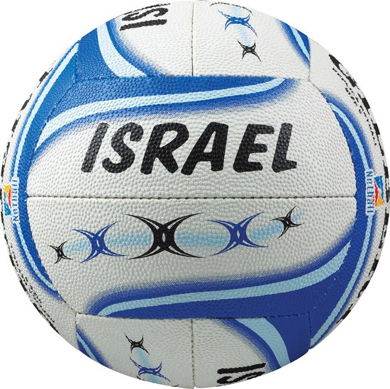 Gilbert Netball Israel - Size 5 - Country Memorabilia Ball | bol