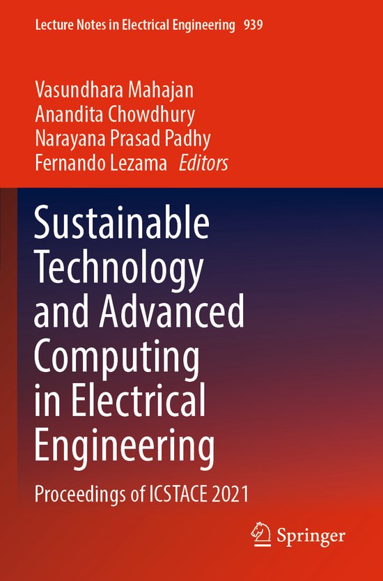 Lecture Notes in Electrical Engineering- Sustainable Technology and ...