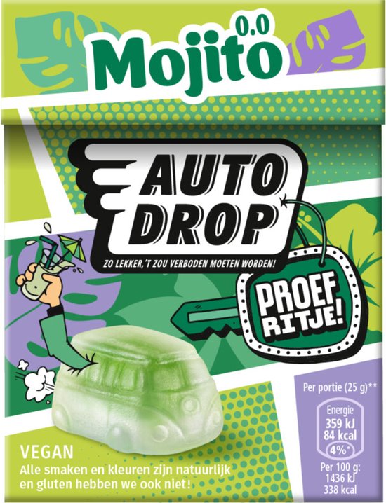 Autodrop - Proefritje Mojito - 6 x 250 gram | bol
