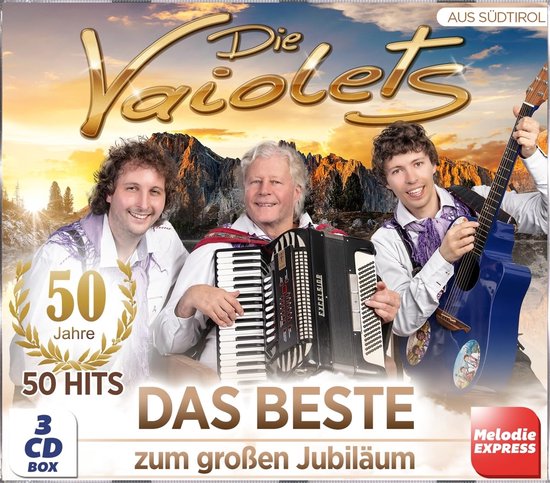 Die Vaiolets - Das Beste Zum Grossen Jubilaum - 50 Jahre 50 Hits (CD), Die Vaiolets |... | bol