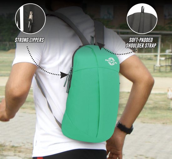 Nivia Pulse Junior Bag (Aqua groen) Een maat | bol