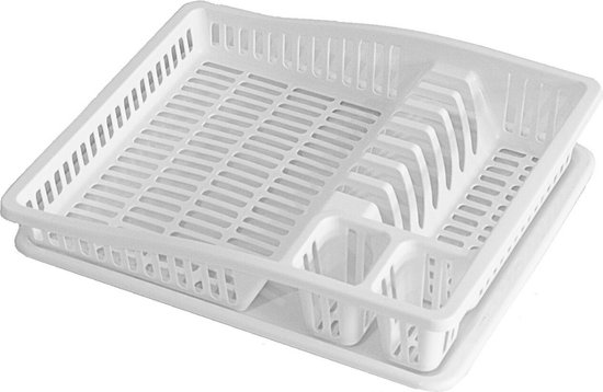 MD-Goods Afdruiprek met Lekbak - Keuken Afdruiprek - Afdruiprek met ...