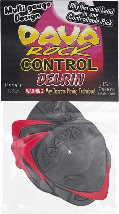 Dava - Rock Control - Delrin - 6-pack | bol
