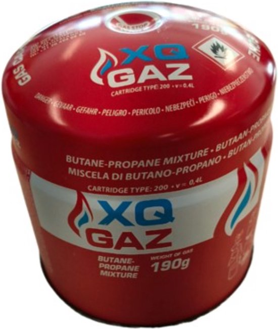 XQGaz Gas - Set van 6 gasbusjes - Propaan Butaan | bol