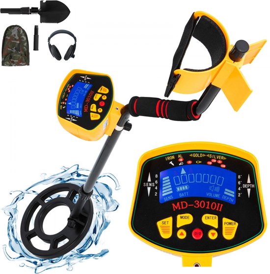 Treasure Scanner Professionele Metaaldetector 102-130cm Lengte ...