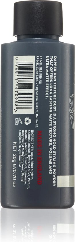 Dapper Dan Ultra Matte Texture Dust - 20 g | bol