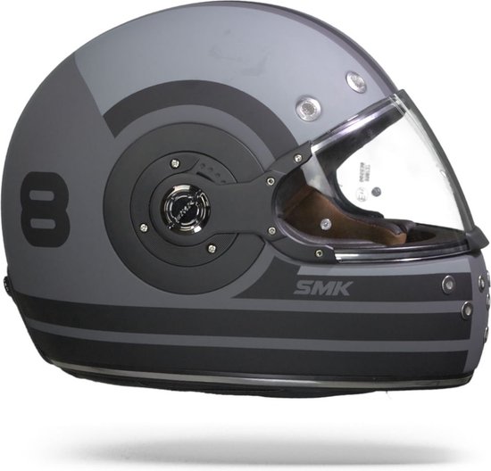 SMK Retro Ranko Dark grey XL - Maat XL - Helm | bol