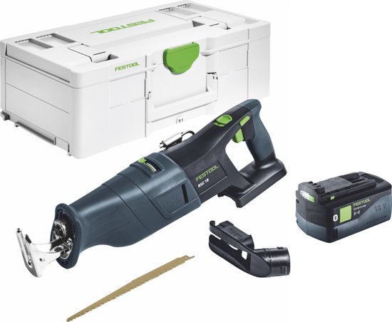 Festool RSC 18 EB-Basic accu- reciprozaag 18 V borstelloos + 1x accu 5. ...