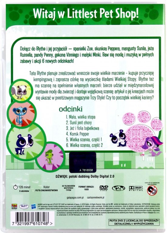 Littlest Pet Shop [DVD] (Dvd), Ashleigh Ball | Dvd's | bol