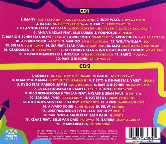 Hit Na Drogę - VOX FM 2016 [2CD], Eddy Wata | Muziek | bol