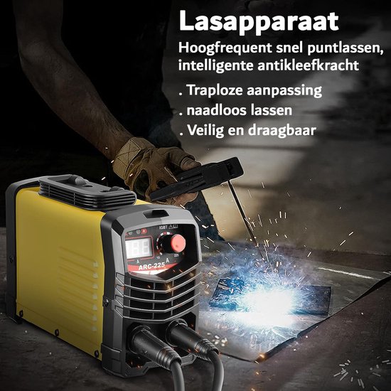 Elektrisch Lcd-lasapparaat 220V Inverter MMA IGBT - Draagbaar met ...