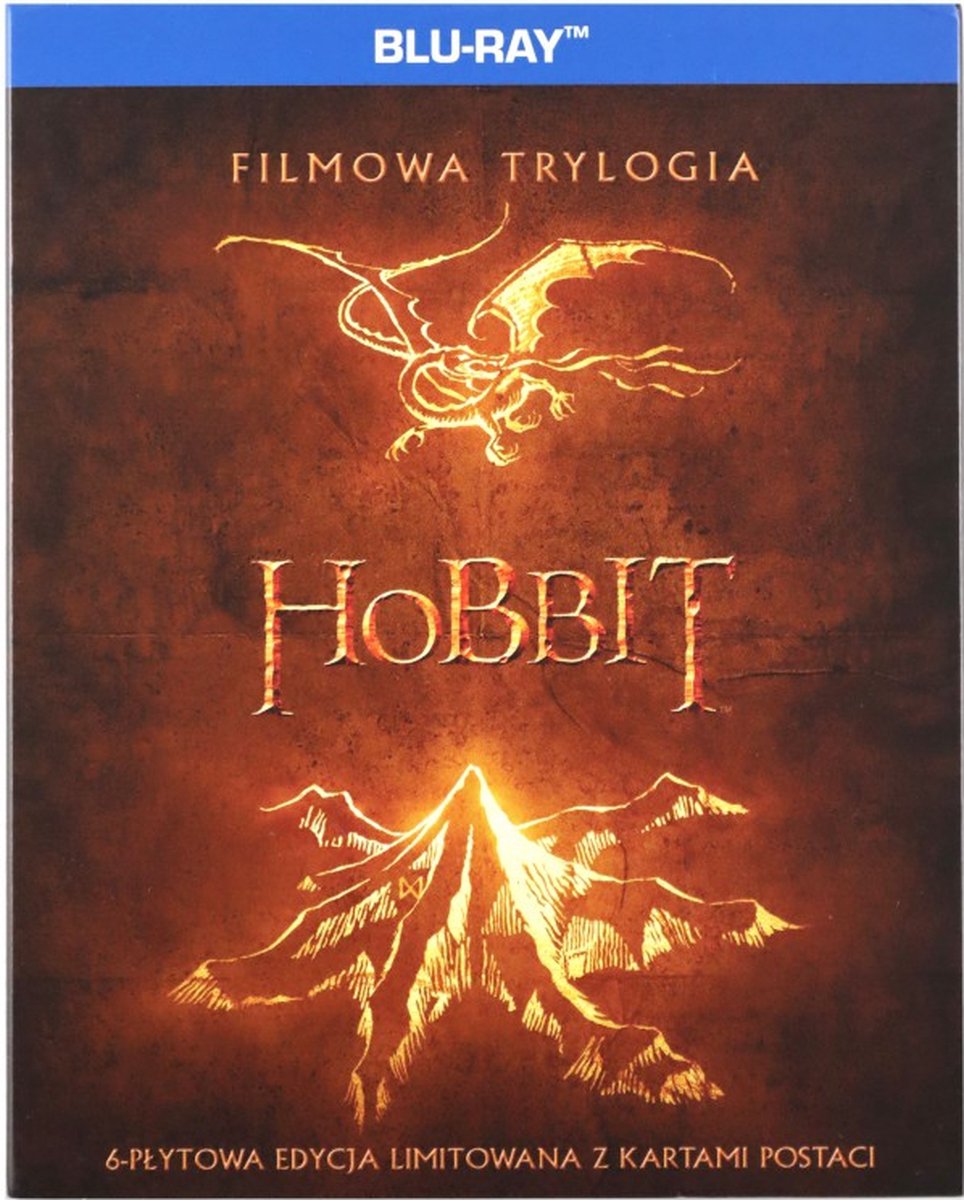 Hobbit: Trylogia Edycja Kolekcjonerska z Kartami Postaci [6xBlu-Ray ...