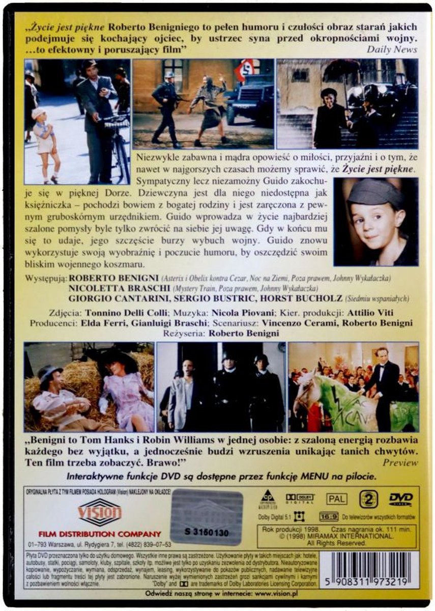 Het leven is mooi [DVD] (Dvd), Nicoletta Braschi | Dvd's | bol.com