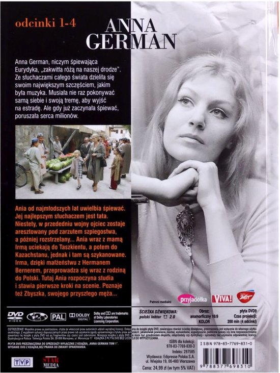 Anna German [DVD] (Dvd), Marat Basharov | Dvd's | bol