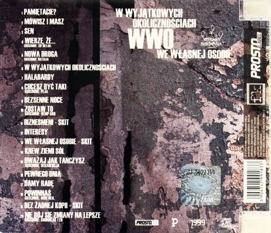 WWO: We Własnej Osobie [CD], WWO | Muziek | bol.com