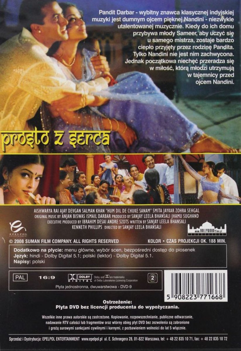Hum Dil De Chuke Sanam [DVD] (Dvd), Ajay Devgn | Dvd's | bol.com