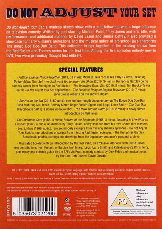 Do Not Adjust Your Set (Dvd), 'Legs' Larry Smith | Dvd's | bol