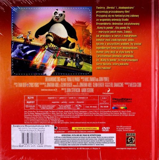 Kung Fu Panda [DVD] (Dvd), Dustin Hoffman | Dvd's | bol