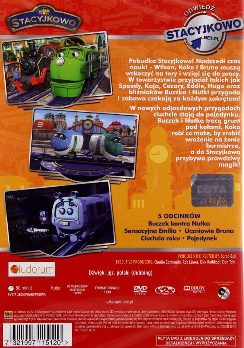 Chuggington [DVD] (Dvd), Brigid Harrington | Dvd's | bol