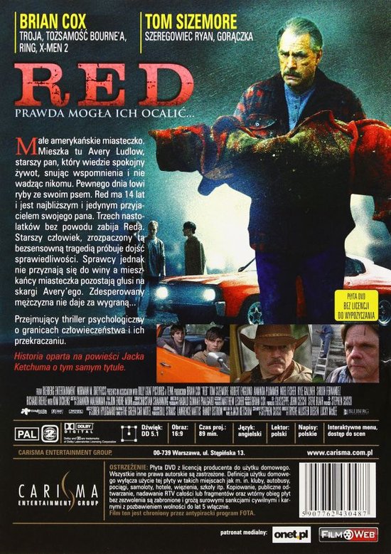 Red [DVD] (Dvd), Brian Cox | Dvd's | bol